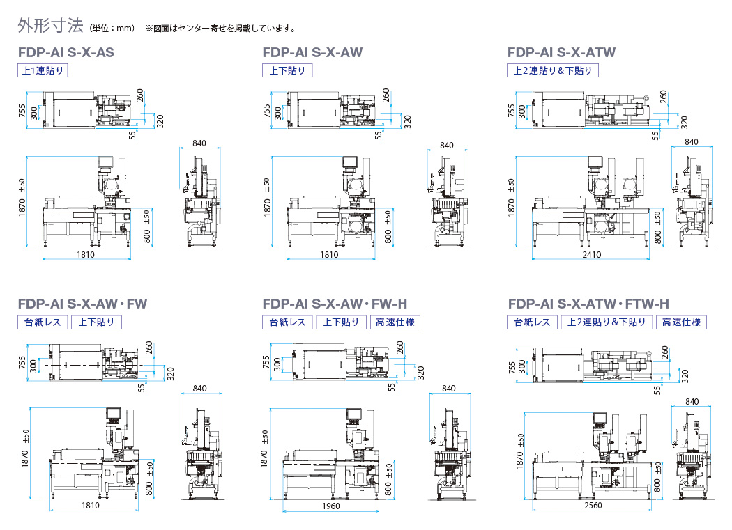 検定付き自動計量値付機 FDP-AI S-X｜自動計量値付機｜製品情報｜イシダ